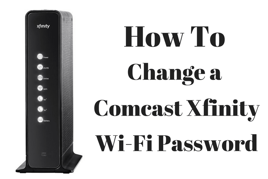 How To Change Comcast XFINITY Wi Fi Password New XFINITY Wireless PW